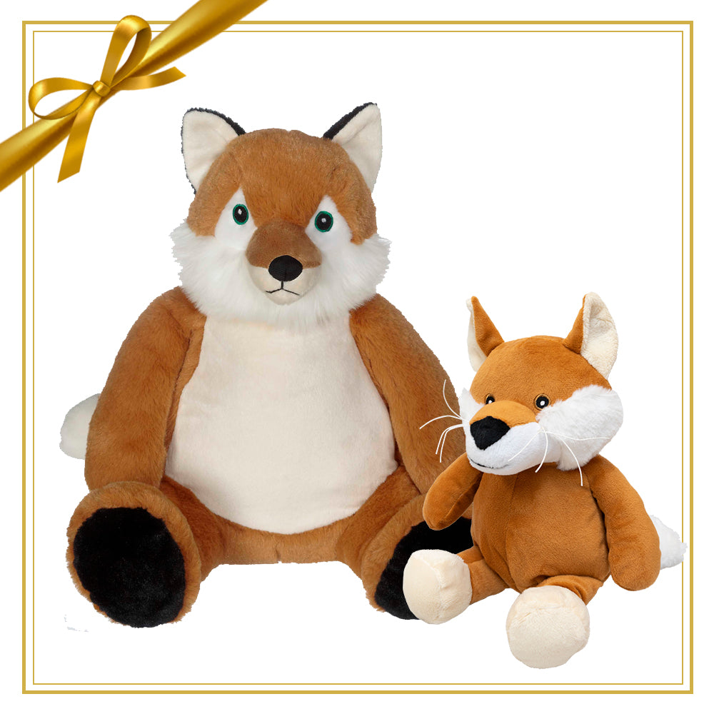 Gift Set - Frederick Buddy Fox & Mini Plush – EmbroiderBuddy