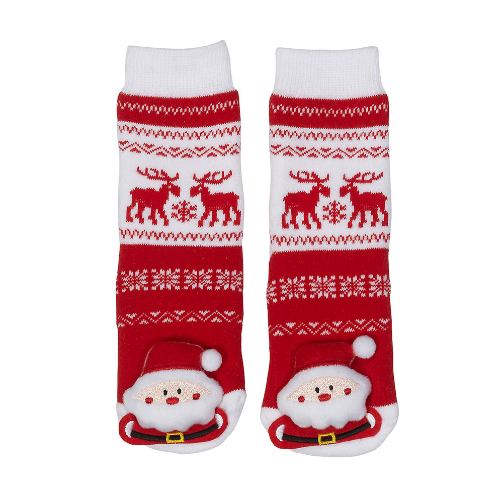Messy Moose Socks, Santa Claus | Embroider Buddy® – EmbroiderBuddy