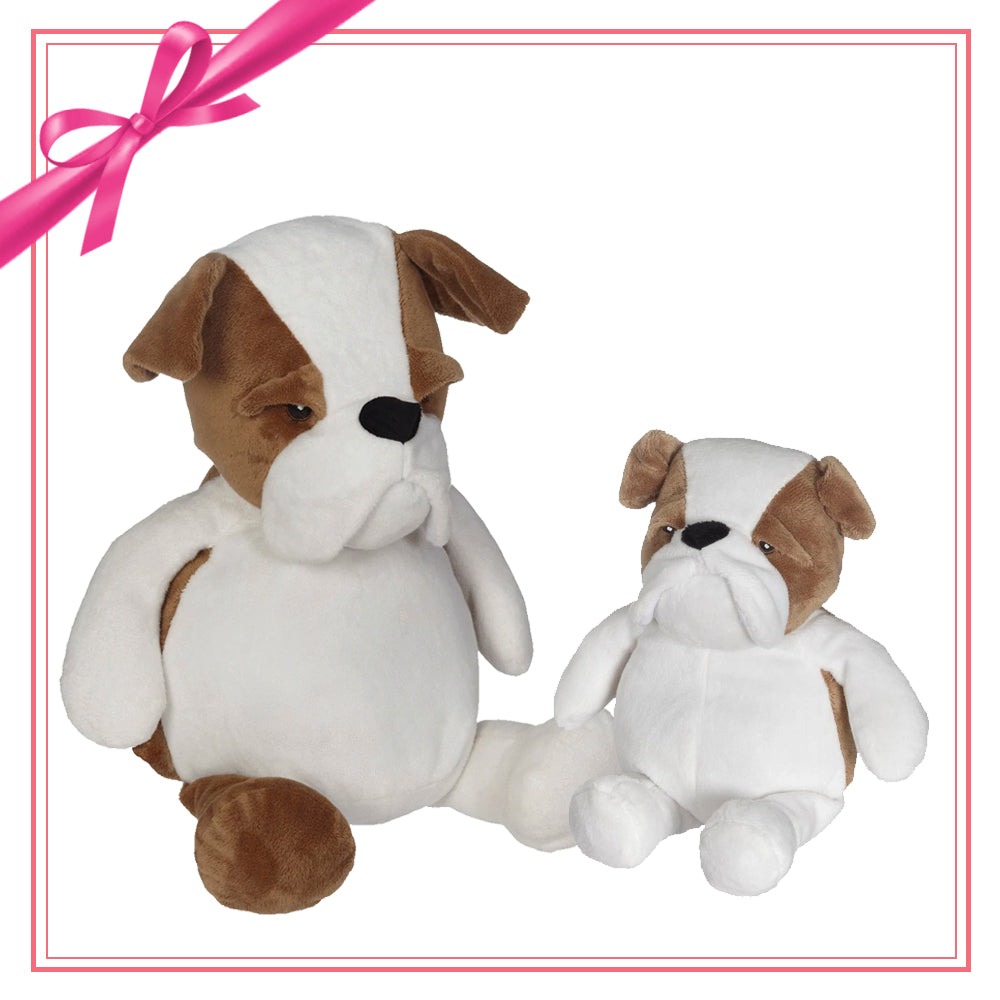 Gift Set - Buster Bulldog Buddy & Mini Plush – EmbroiderBuddy