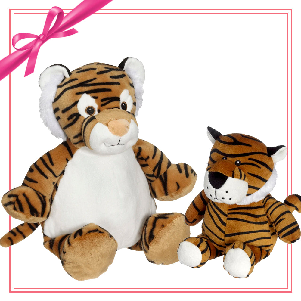 Gift Set - Tory Tiger Buddy & Mini Plush – EmbroiderBuddy